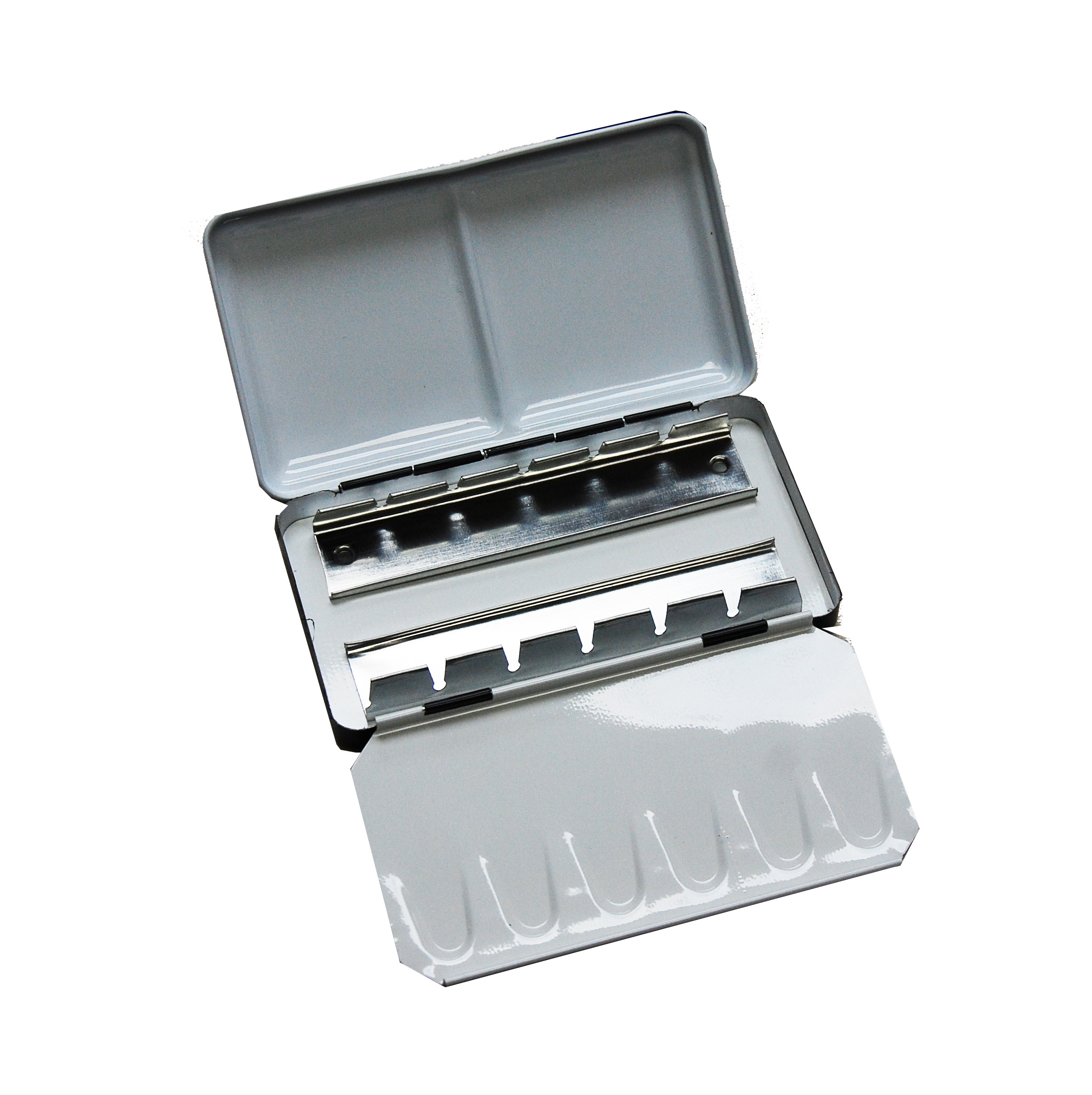 empty watercolour box