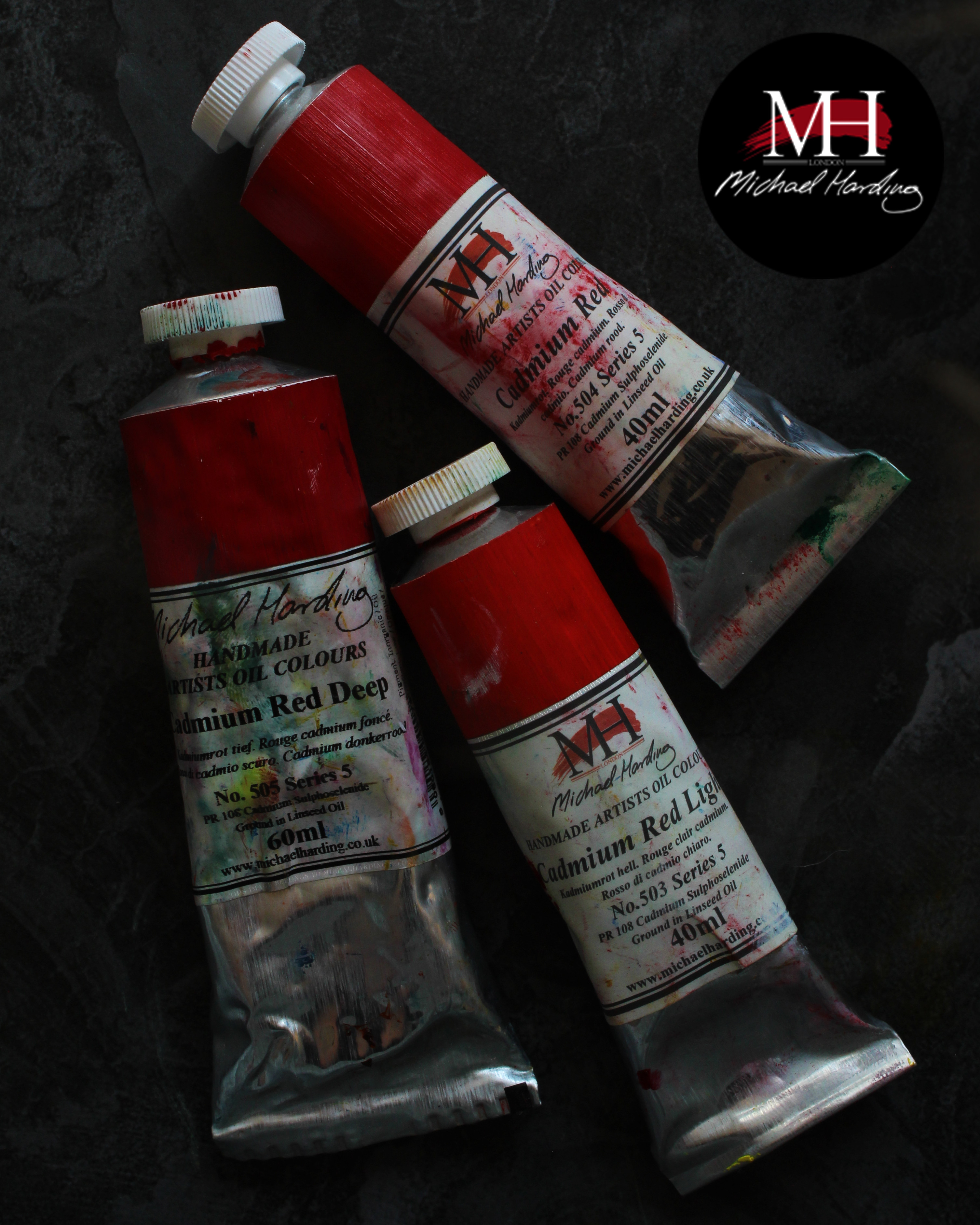 Michael Harding Artists' Oil Colour 40 ml - Oil Colours - Oils and Acrylics