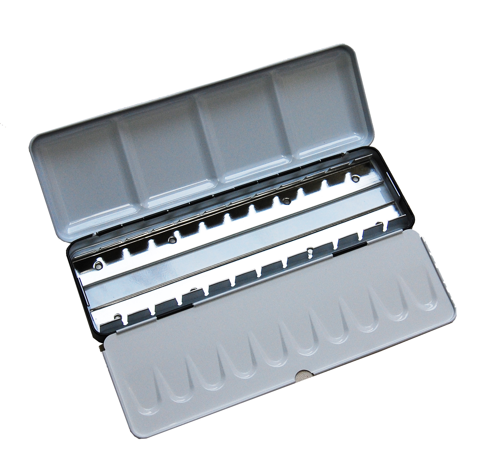 Empty Watercolour box for 24 half pans - Accessories - Watercolour ...