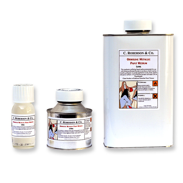 Roberson Ormoline Medium - Imitation Gold Paint and Mediums - Gilding ...