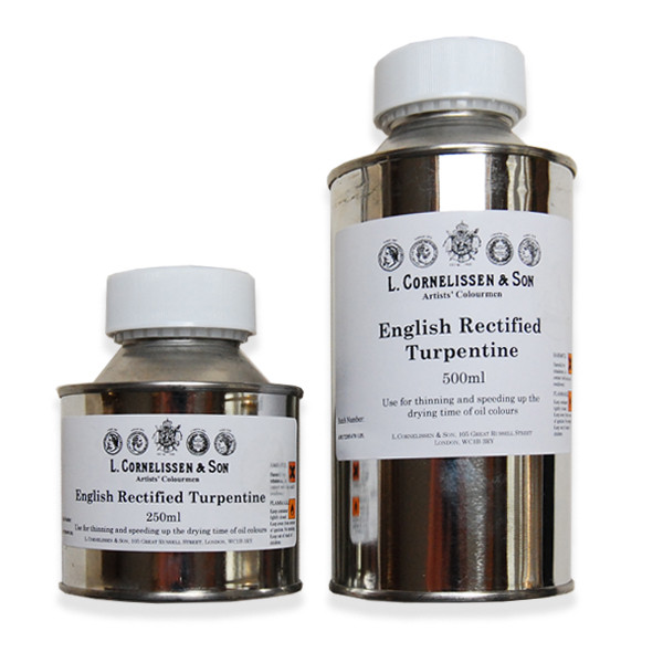 Cornelissen Rectified Turpentine - Solvents and Balsams - Oils & Acrylics