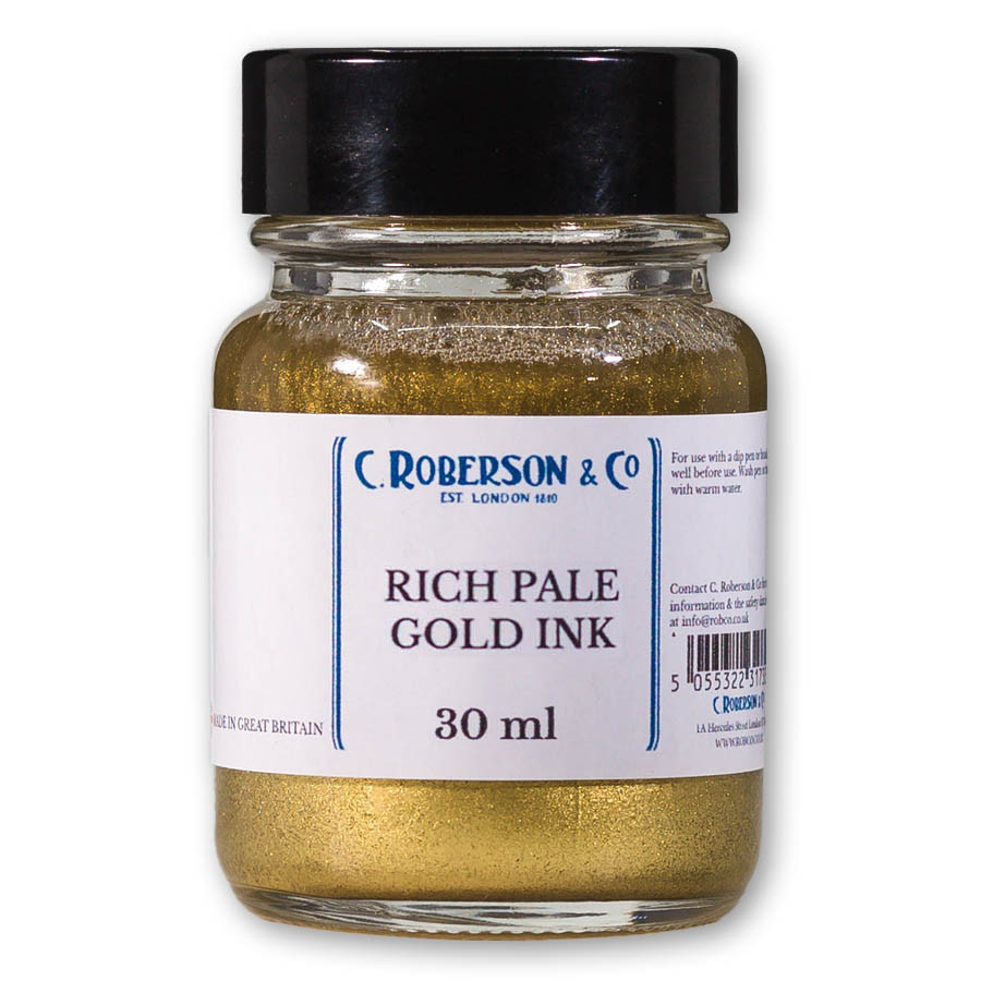 Roberson Metallic Ink 30ml - Calligraphy Inks - Drawing & Calligraphy