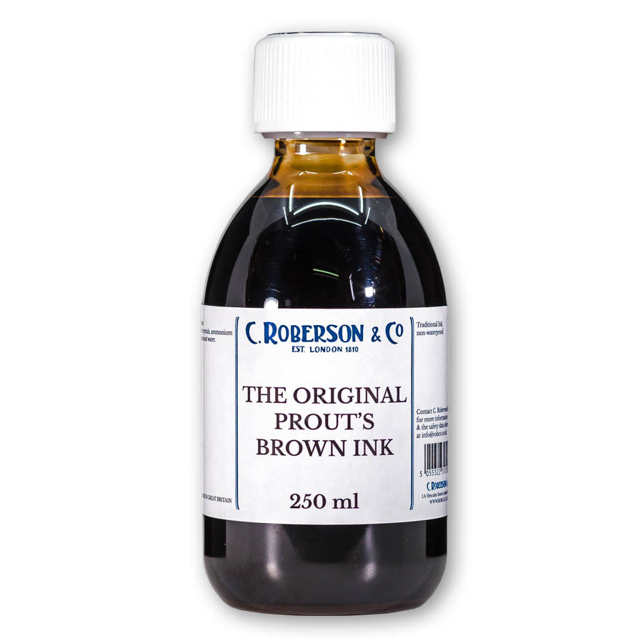 Roberson Prouts Brown Ink - Traditional Inks - Drawing & Calligraphy