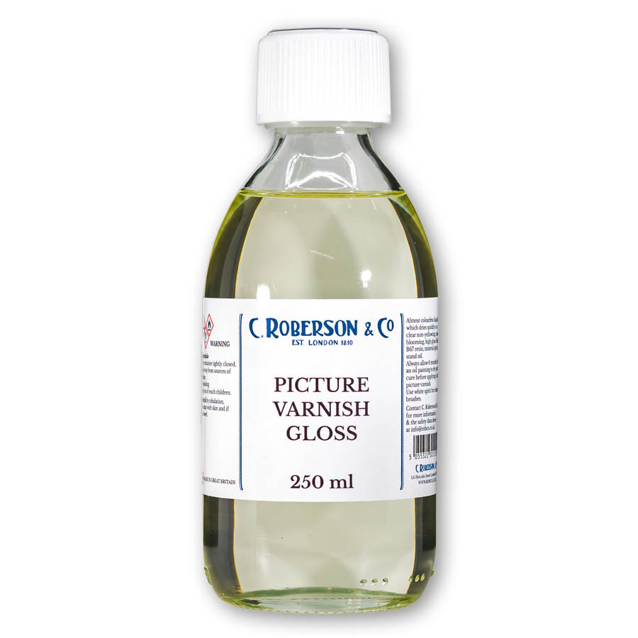 Roberson Gloss Picture Varnish - Varnishes - Oils and Acrylics