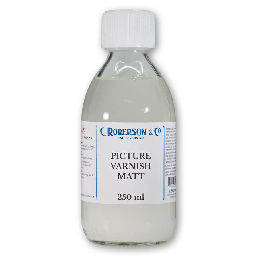 Roberson Matt Picture Varnish - Varnishes - Oils and Acrylics