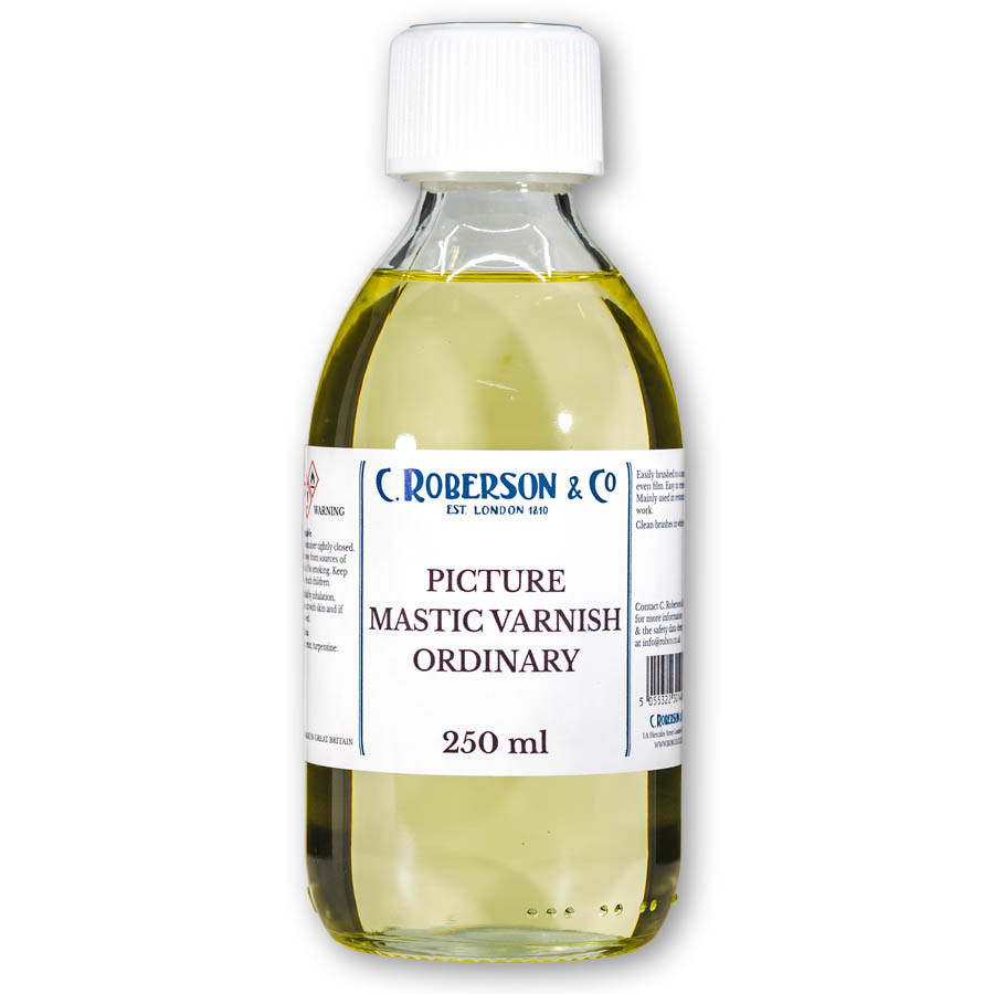 Roberson Mastic Varnish Ordinary - Varnishes - Oils & Acrylics