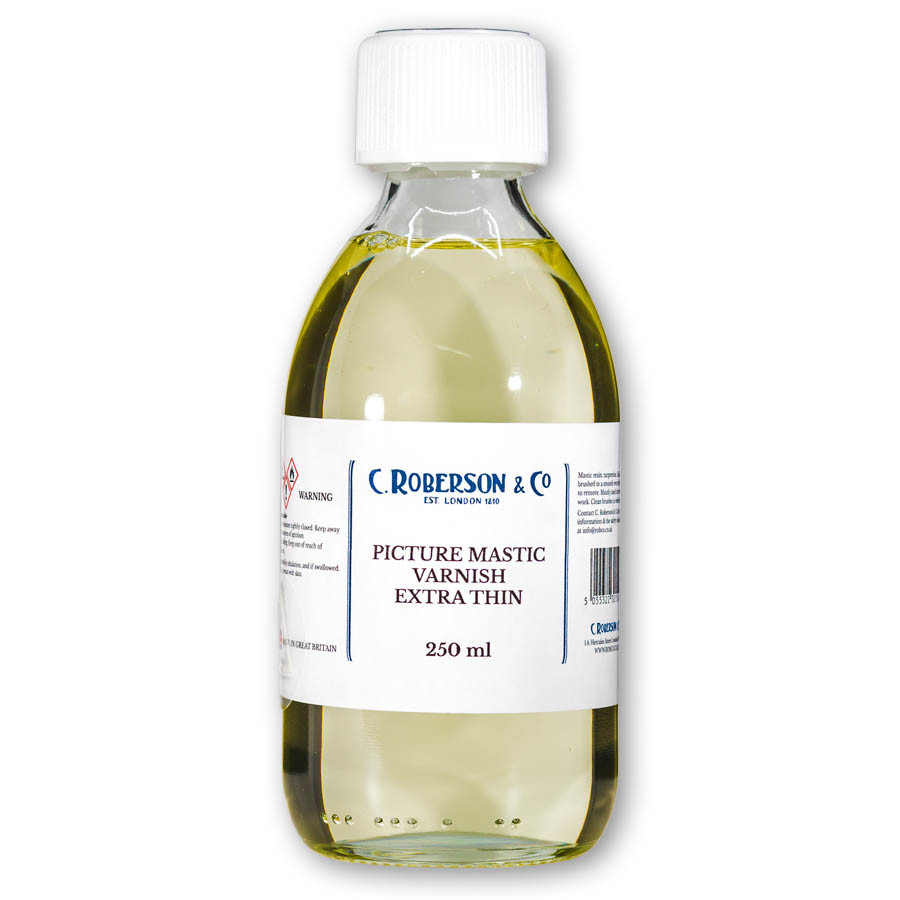 Roberson Mastic Varnish Extra Thin - Varnishes - Oils and Acrylics