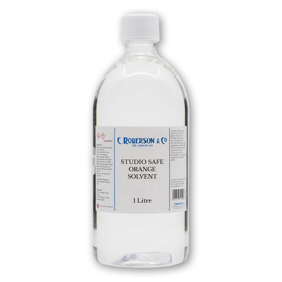 Roberson Studio Safe Solvent - Solvents and Balsams - Oils & Acrylics