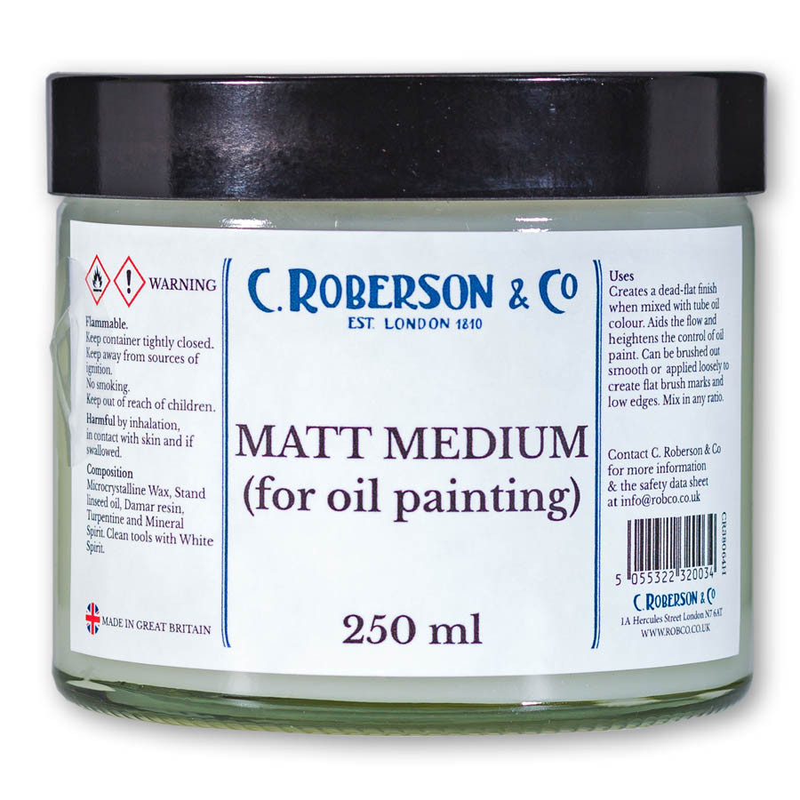 Roberson Matt Medium - Mediums and Siccatives - Oils and Acrylics