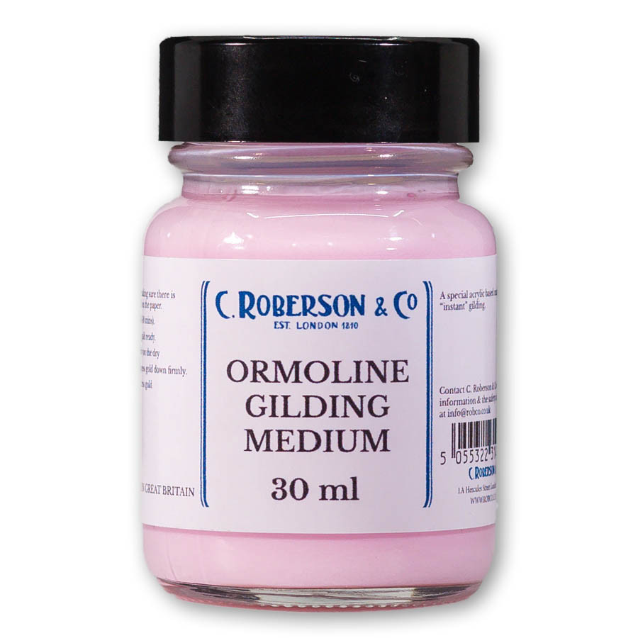 Roberson Ormoline Gilding Medium - Water-based Gold Size - Gilding ...