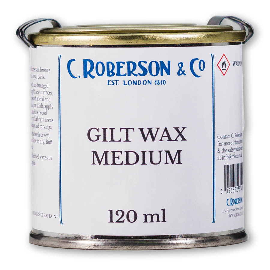Roberson Gilt Wax Medium - Imitation Gold Paint and Mediums - Gilding ...