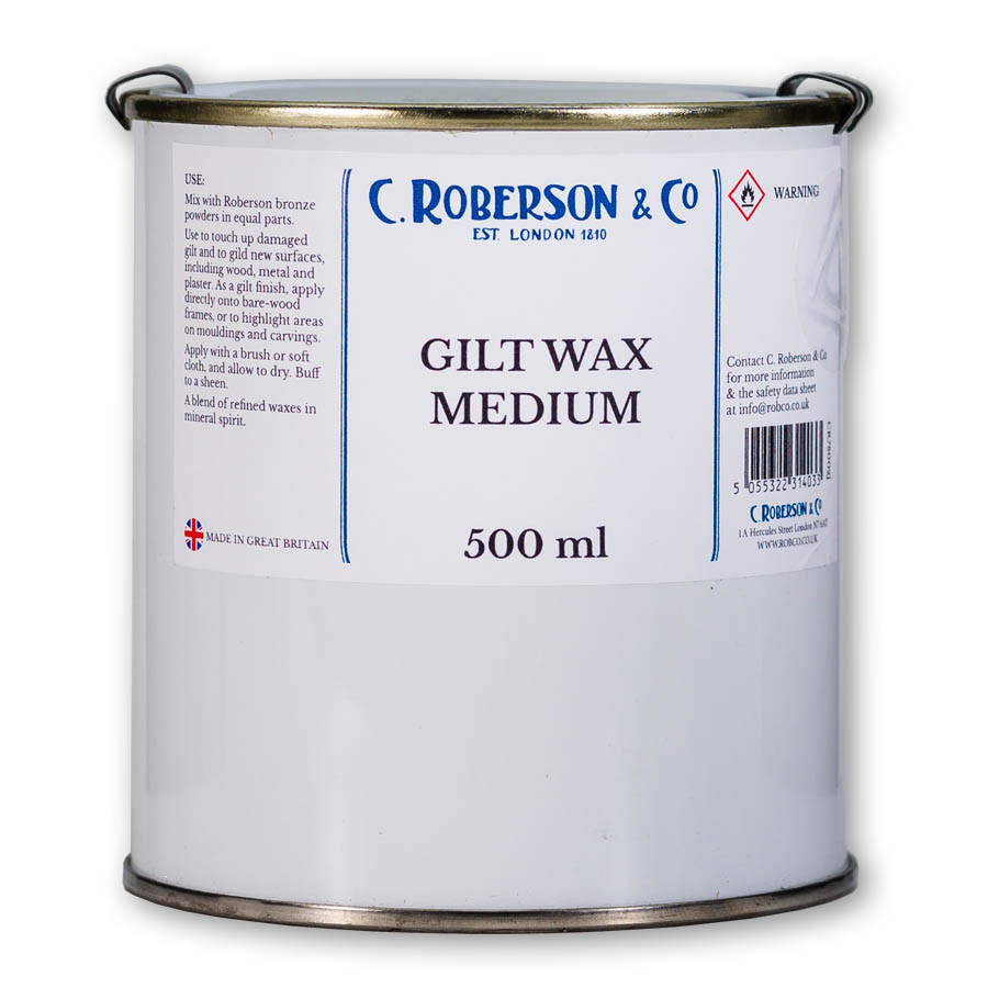 Roberson Gilt Wax Medium - Imitation Gold Paint and Mediums - Gilding ...