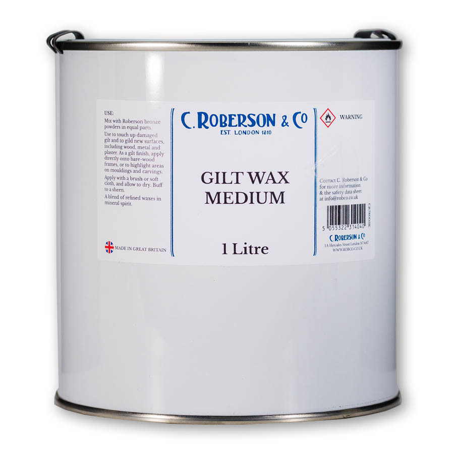 Roberson Gilt Wax Medium - Imitation Gold Paint and Mediums - Gilding ...