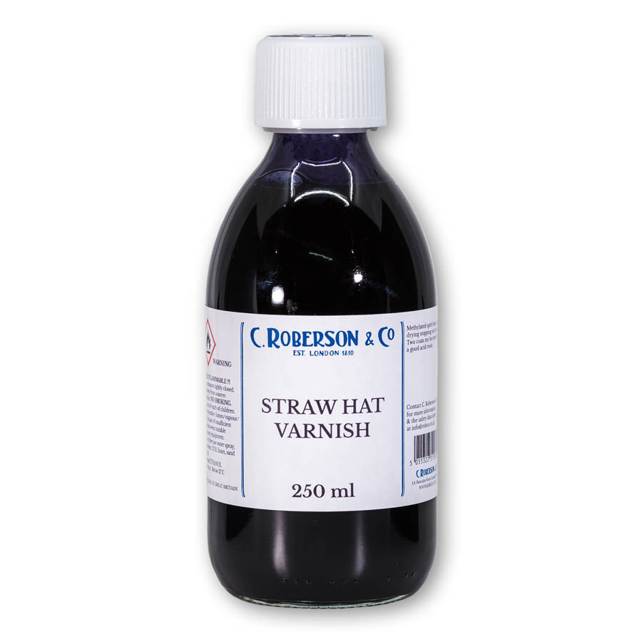 Roberson Straw Hat Varnish - Etching Grounds - Printmaking