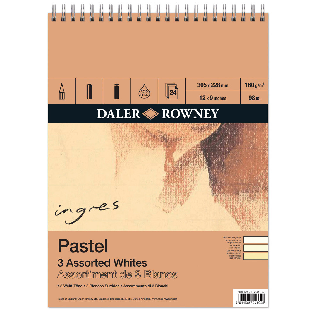 Daler Ingres Pastel Pads - Sketch Pads - Paper