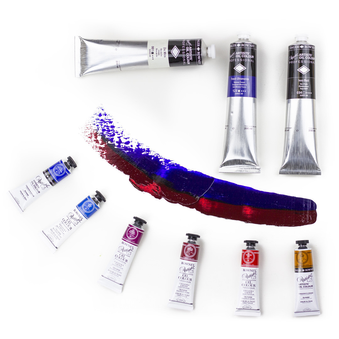 Daler-Rowney Artists' Oil Colour - Oil Colours - Oils and Acrylics