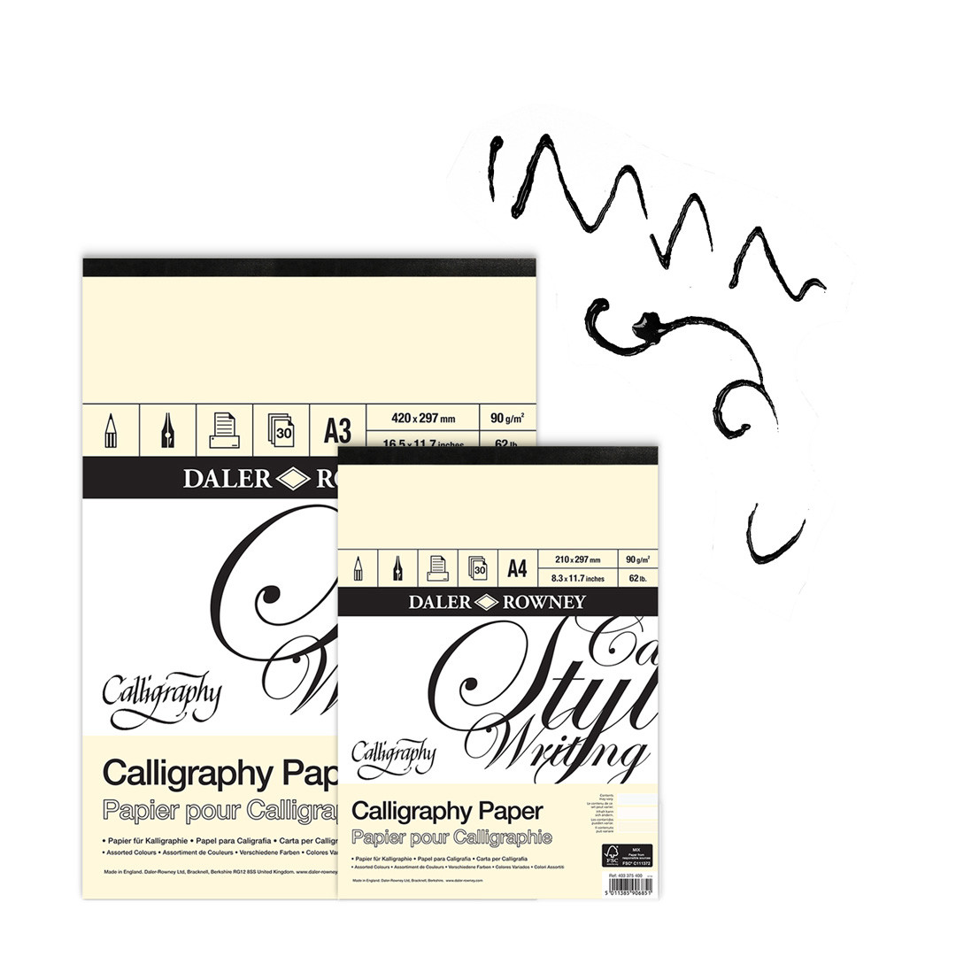 Daler Calligraphy Pad - Sketch Pads - Paper