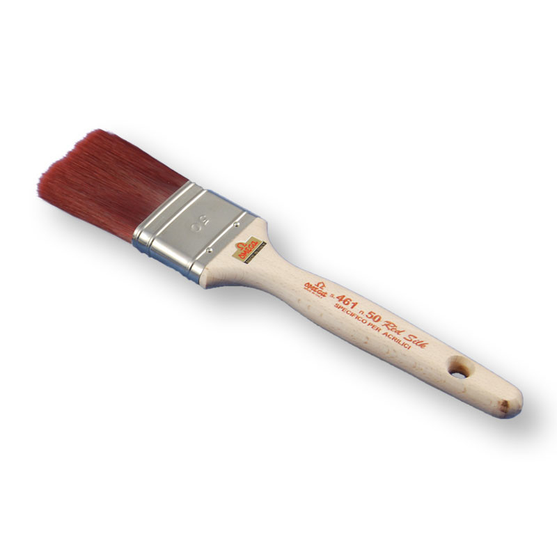 Omega Series 461 Red Silk Spalter - Specialist Decorating Brushes - Brushes