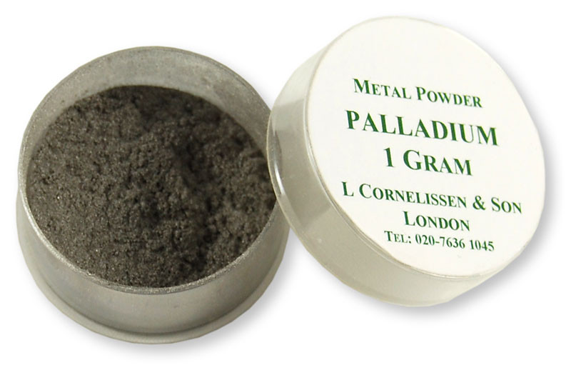 Cornelissen Gold Powder 1 g Palladium - Genuine Gold and Silver Powder ...