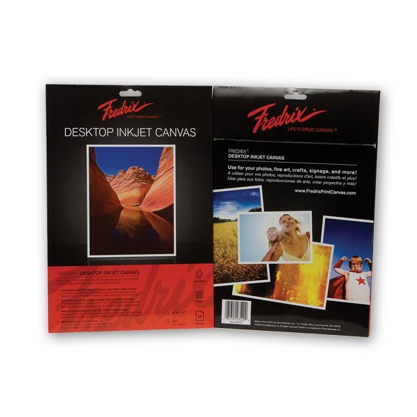 Fredrix Inkjet Canvas Pack - Inkjet Media - Paper