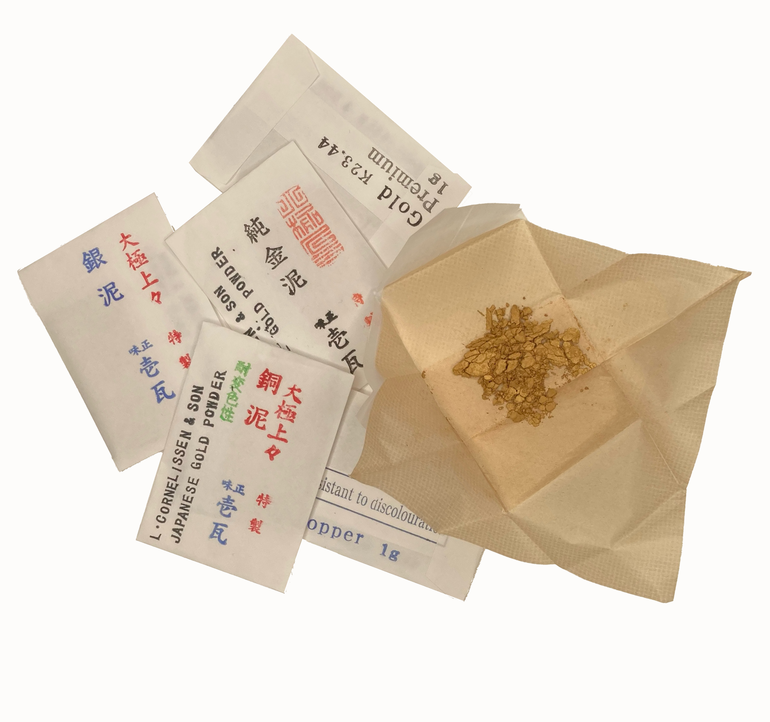 Japanese Copper Powder 2g - Gilding & Restoration Materials