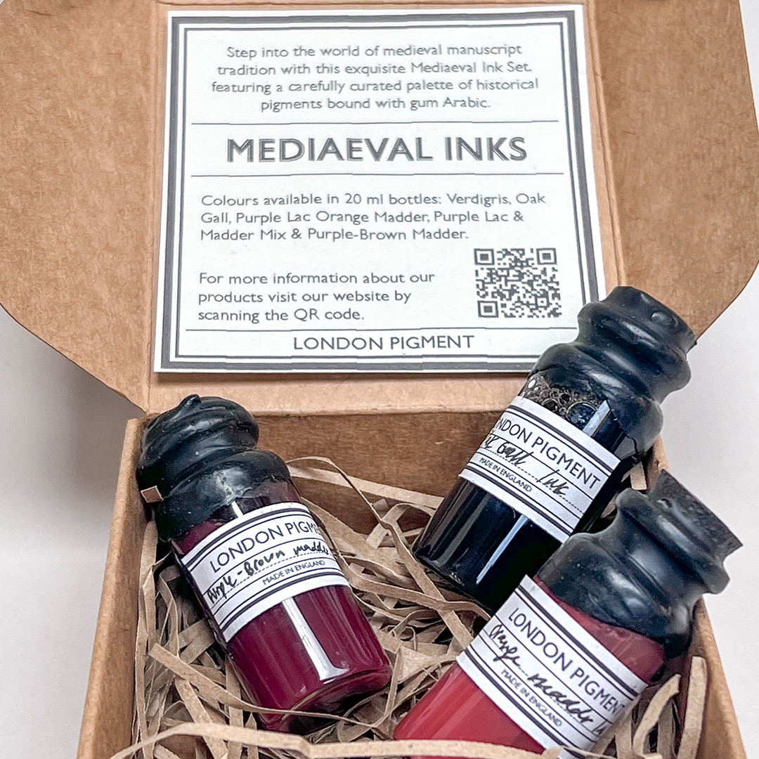 London Pigment, Mediaeval Inks Set, 2