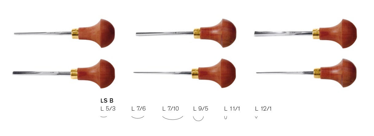 Pfeil Professional Lino and Wood Set B - Lino Cutters and Engraving ...