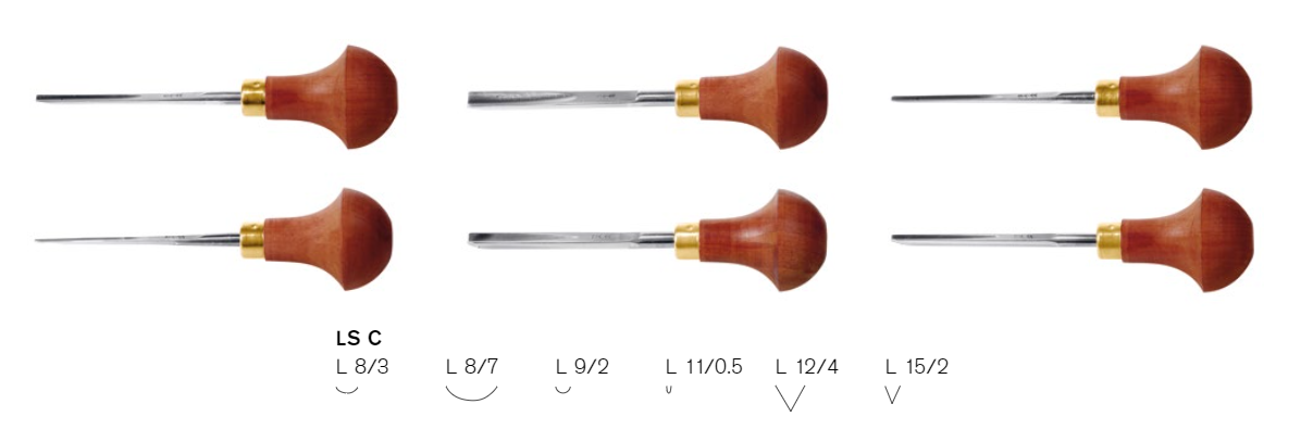 Pfeil Professional Lino and Wood Set C