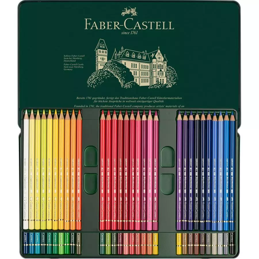 Faber-Castell Polychromos Pencil Sets - Coloured Pencils - Drawing ...