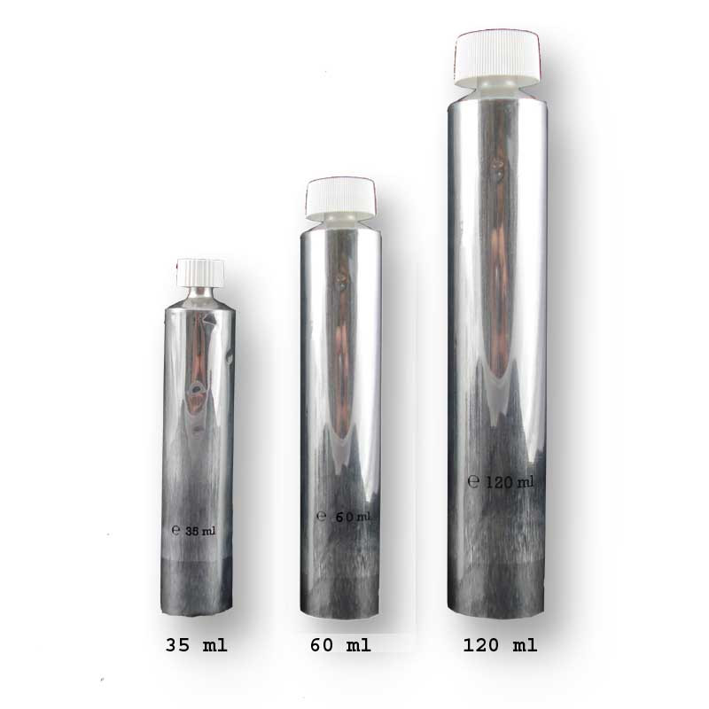 Empty Aluminium Tubes - Storage Containers - Pigments Gums & Resins