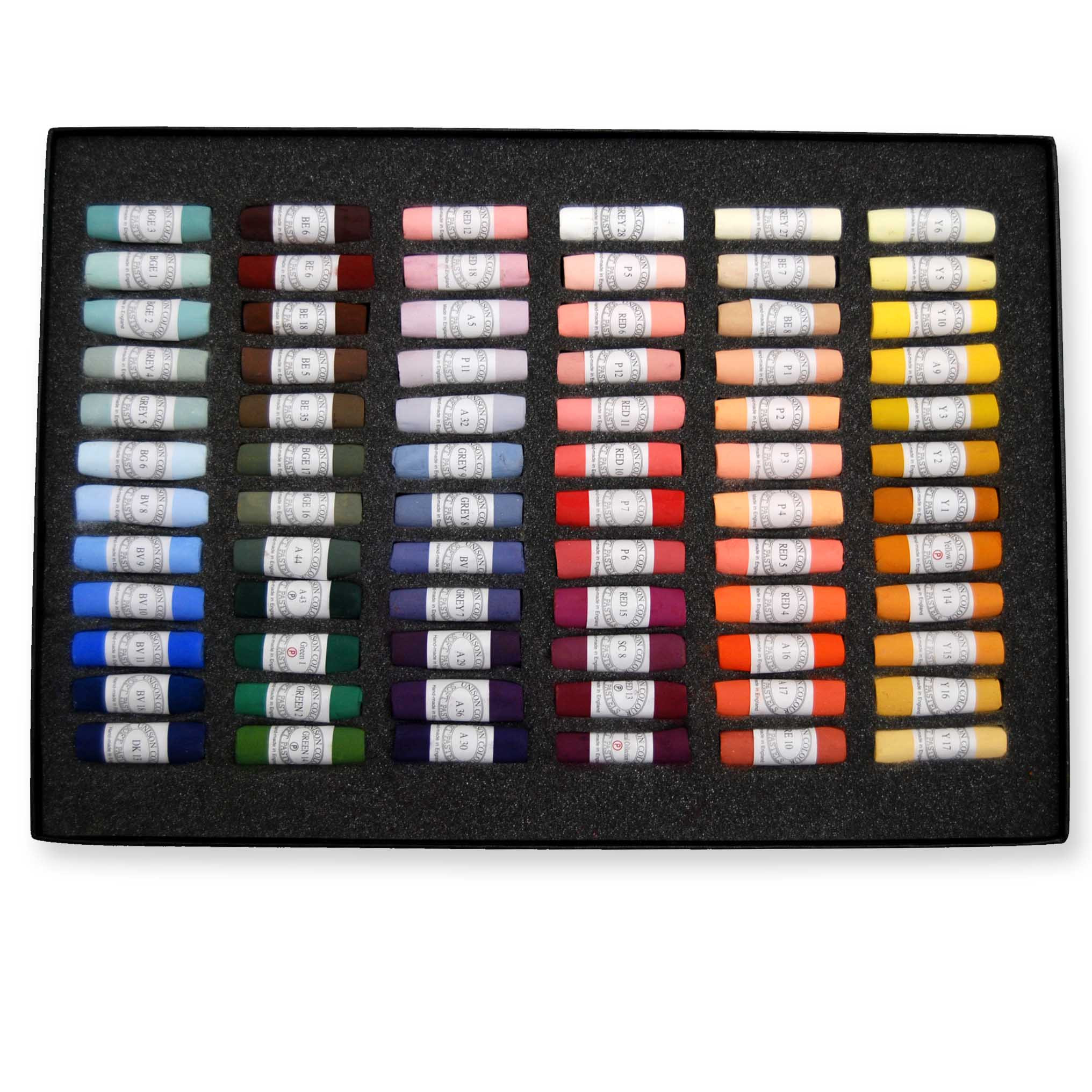 Unison 72 Standard Portrait Pastels - Soft Pastel Sets - Pastels