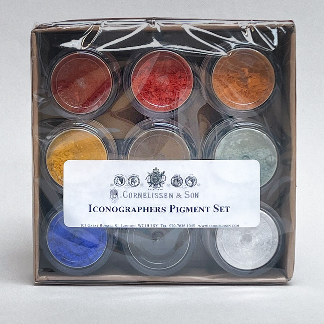 Cornelissen Iconographer's Pigment Set, with Aidan Hart