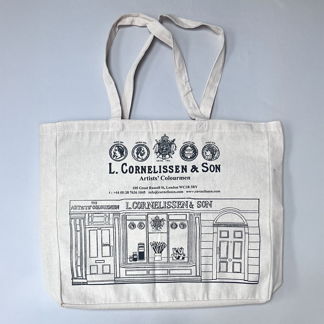Cornelissen Cotton Tote Bags - Studio, Books