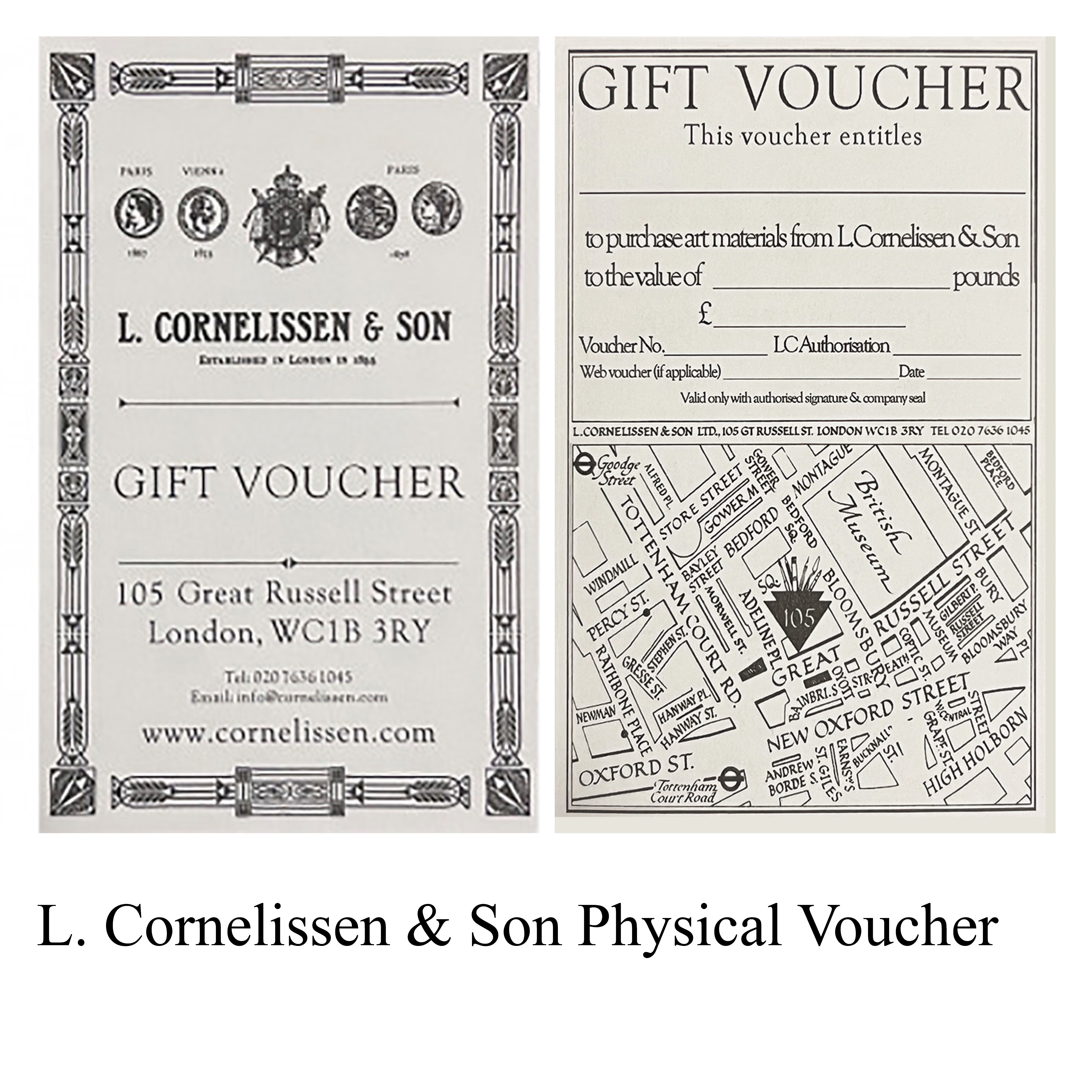 Cornelissen Virtual Gift Voucher