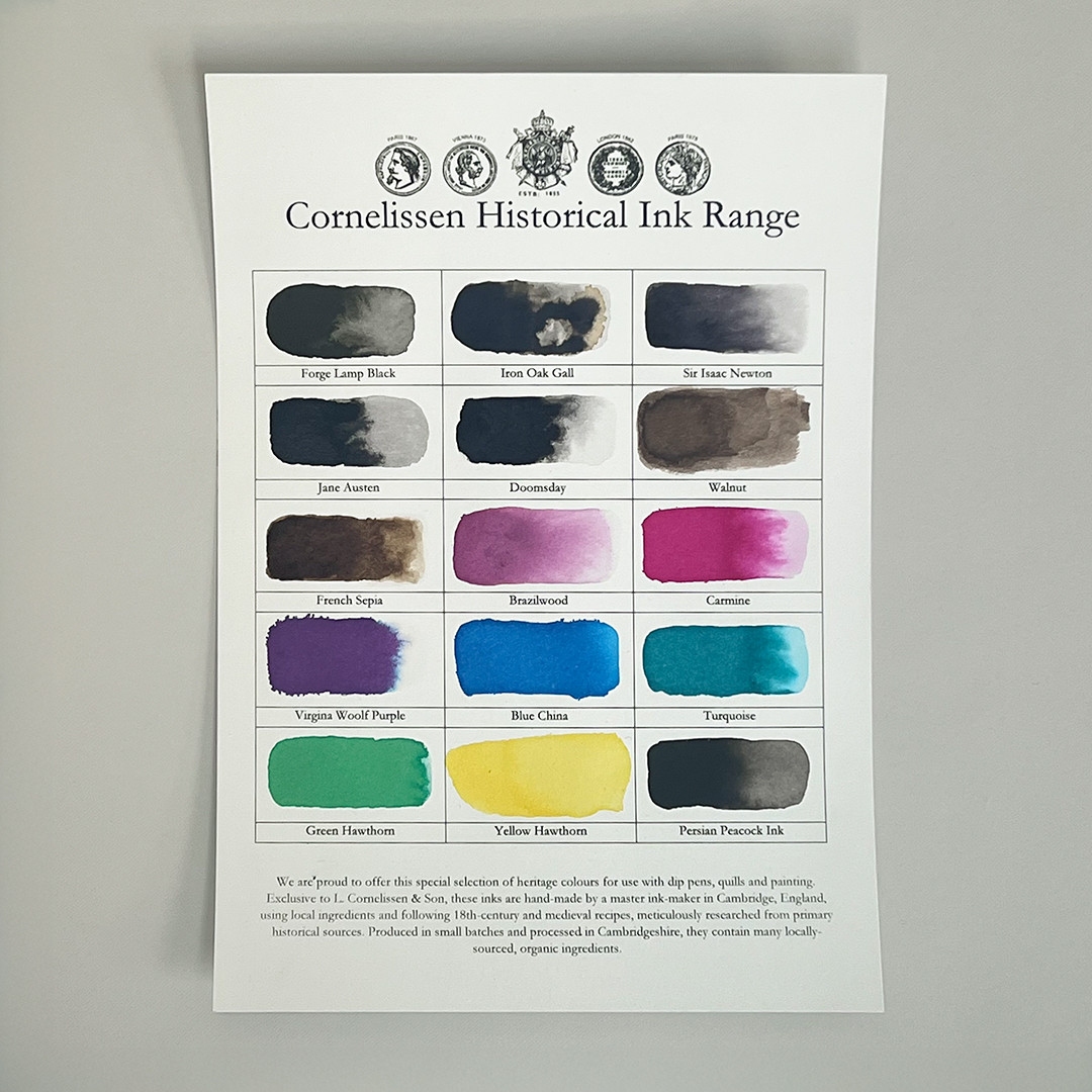 Cornelissen Historical Inks, China Blue - Cornelissen Historical Ink ...