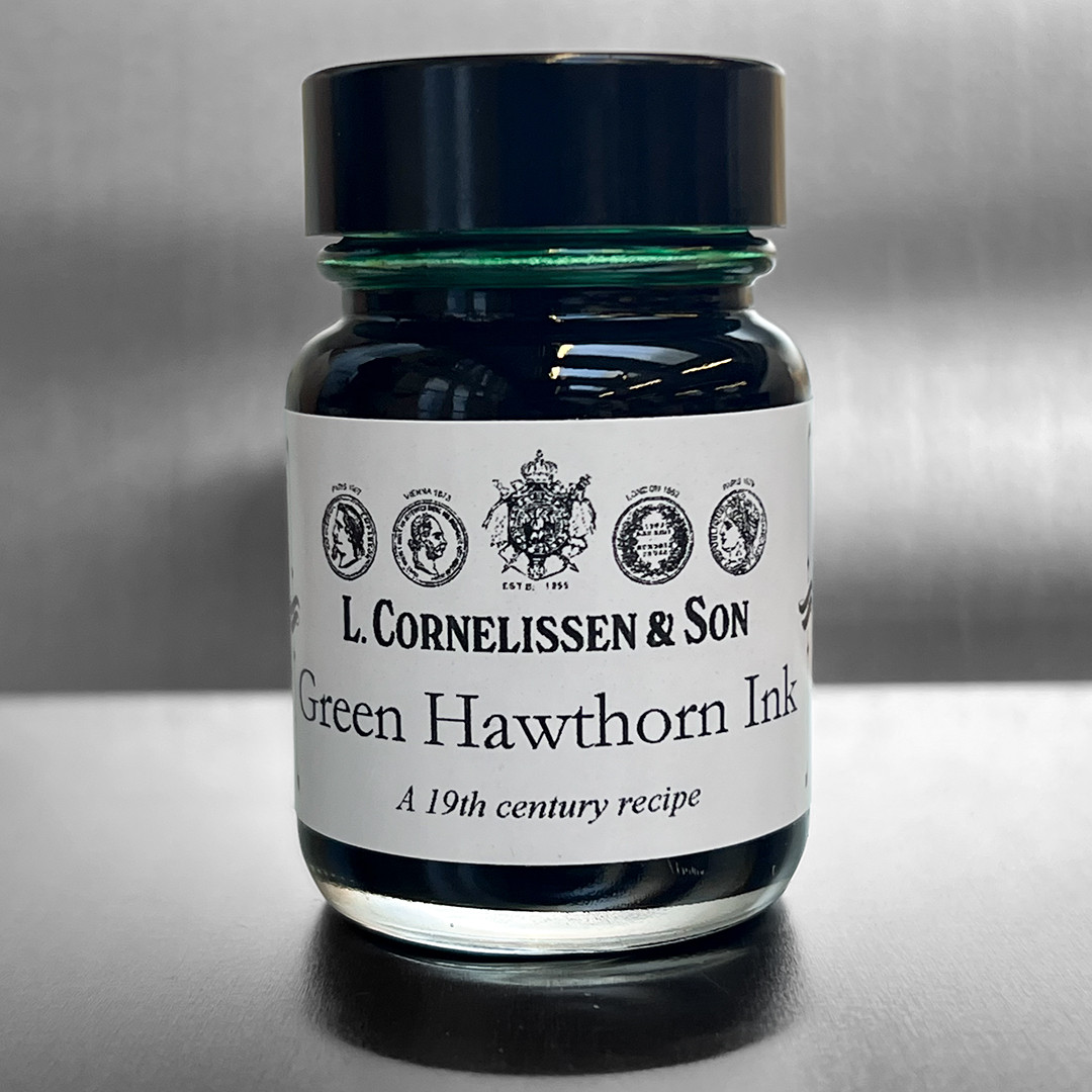 Cornelissen Historical Inks, Green Hawthorn Ink 30ml - Cornelissen ...