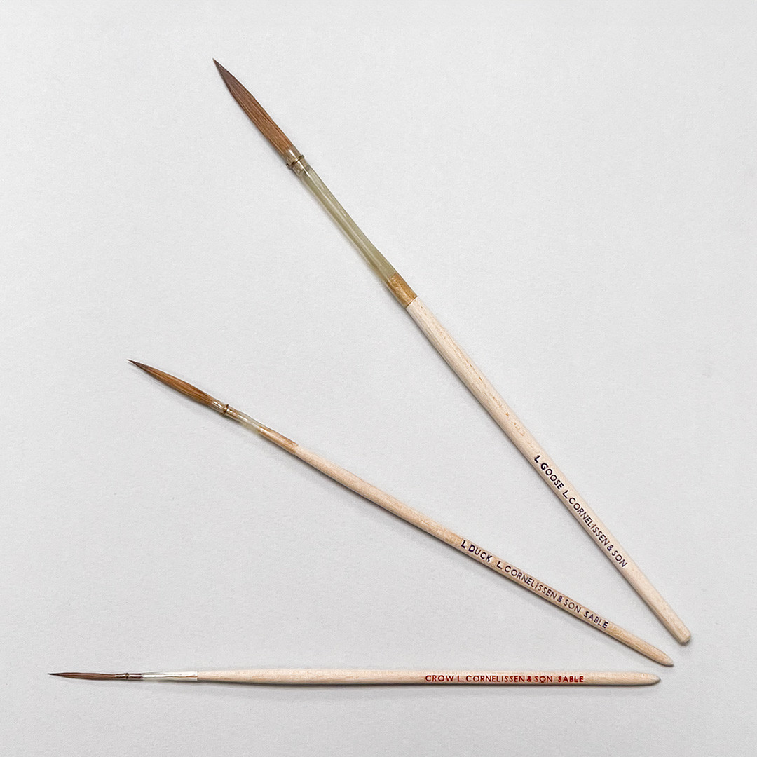 Cornelissen Pointed Quill Writer - Lining and Signwriting Brushes - Brushes