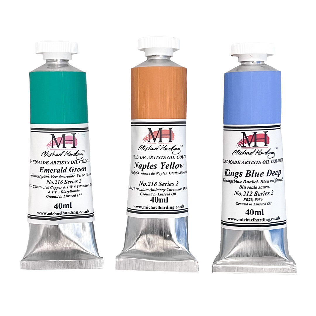 Michael Harding Artists' Oil Colour 40 ml - Oil Colours - Oils, Acrylics