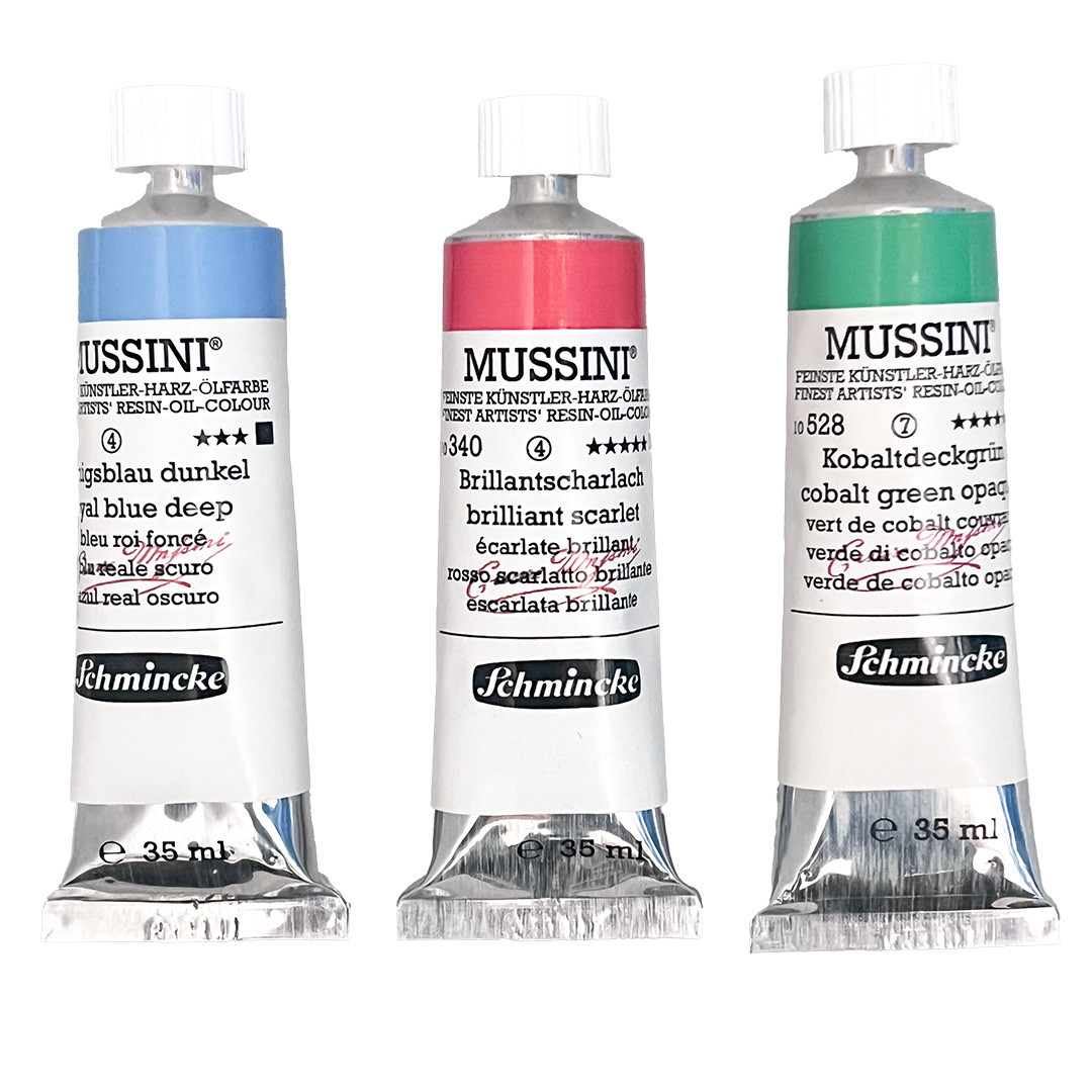 Schmincke Mussini Artists' Oil 35 ml - Oil Colours - Oils & Acrylics
