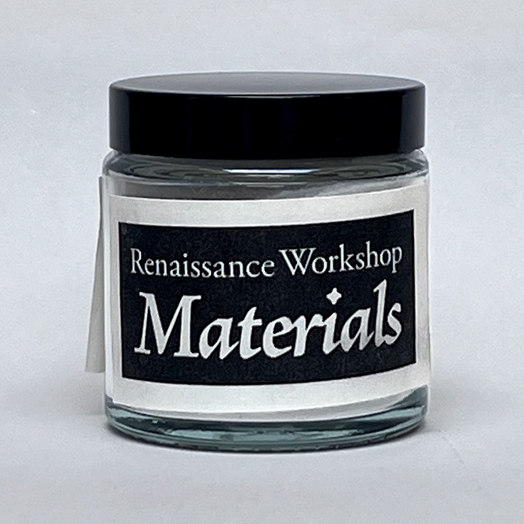 Bone White Pigment 100 grams, Renaissance Workshop Materials