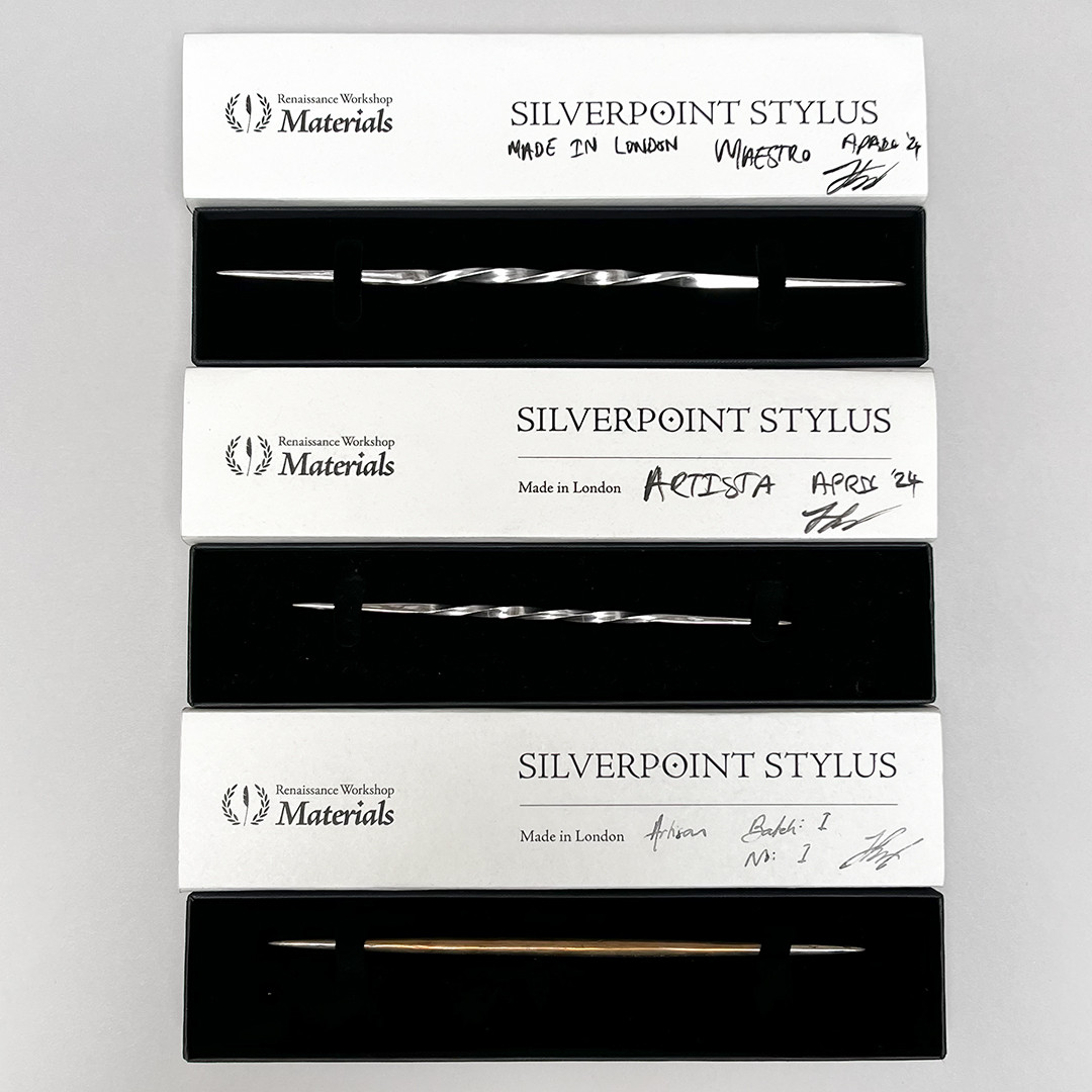 Silverpoint Stylus Maestro. Renaissance Workshop Materials